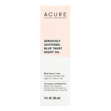 Acure Blue Tansy Facial Oil 1 Fl Oz Kroger