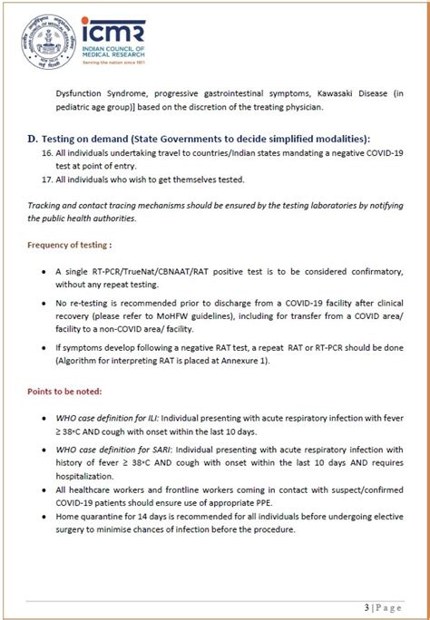 Covid 19 ICMR Allows Testing On Demand For All Individuals Who Wish To Get Tested States To