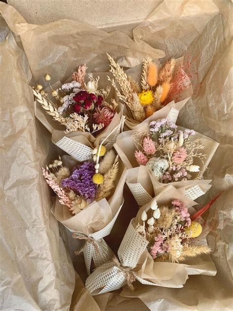 Dried Flowers Bouquet Ideas Small Dried Flowers