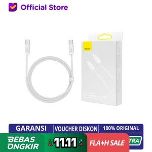 Jual Baseus Dynamic Series Fast Charging W Usb C To Usb C M M Resmi Blue W M Usb C