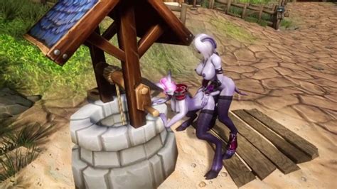 Draenei Futa Fucks Draenei Girl On The Wishing Well Warcraft Porn