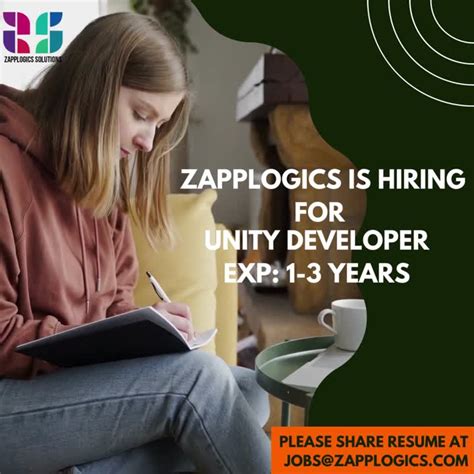 Zapplogics Solutions On Linkedin Unity Developer