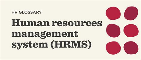 What Is Hrms In Hr At David Montelongo Blog