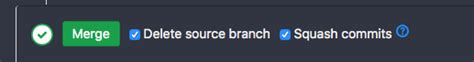 Gitlab Merge Request With No Ff Stack Overflow