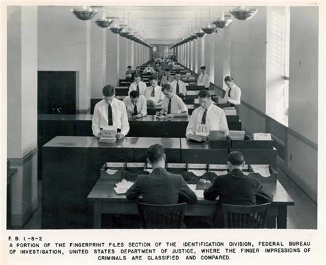 Fingerprint Files Section — Fbi