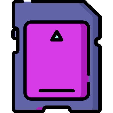 Memory Card Special Lineal Color Icon