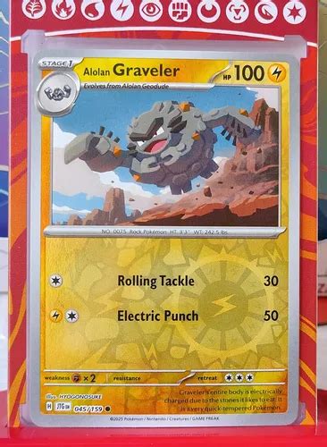Alolan Graveler 045159 Original Pokémon Tcgreverse Mercadolibre