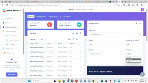 Configuration Of Accelerometers Sampling Frequency In A Thingy 53 Nordic Qanda Nordic
