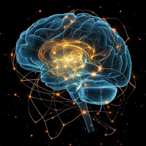 Premium Photo Ai Artificial Intelligence The Logical Thinking Process Brain With Electric Network