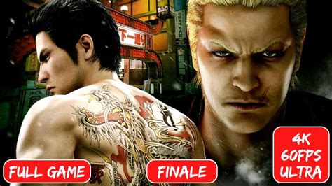 Yakuza Kiwami 2 Gameplay Full Game Walkthrough Final Chapter 4k 60fps