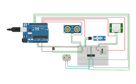 Circuit Design Home Automation Mini Project Tinkercad
