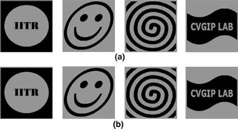 A Original Watermarks B Extracted Watermarks Download Scientific Diagram