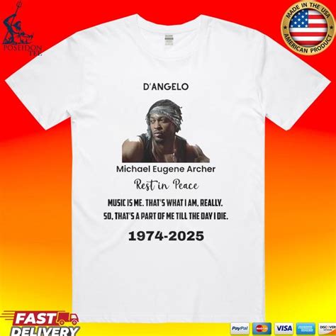 Rip Dangelo Michael Eugene Archer Rest In Peace Music Is Me Thats