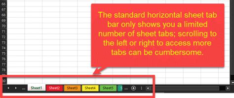 Easy Excel Side Tabs In Color 2023