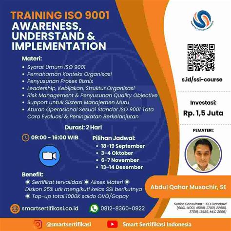 Training ISO Awareness Understanding Implementation