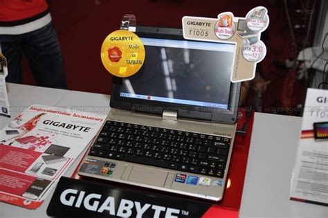 Notebook Gigabyte มาแลวพรอมยลโฉมตวจรงและจบจองกนไดทพนทพประตนำ Notebookspec