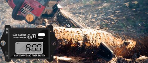 Digital Tachometer Chainsaw Tachometer Tach Gauge Digital Display Pulse