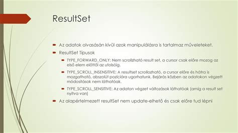jdbc ppt letölteni