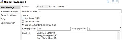 Setting Up The Job Talend Components For Jobs Help Setting Up The Job Talend Components For Jobs Help