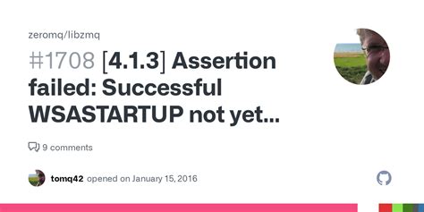 4 1 3 Assertion Failed Successful WSASTARTUP Not Yet Performed Src Signaler Cpp