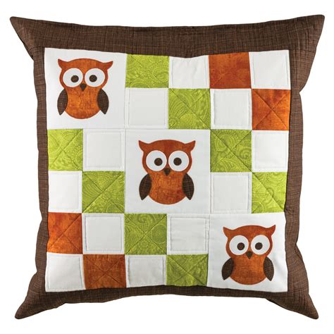 Go Owl Pillow Pattern