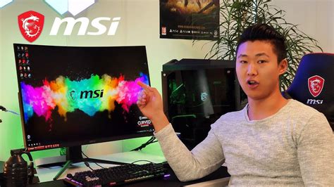 Msi Optix Mag Curv K Uhd Curved Gaming Monitor Ms Response Time Non Glare Narrow