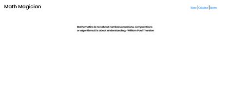 GitHub Somdotta Math Magician Math Magicians Is A Website For All Fans Of Mathematics It