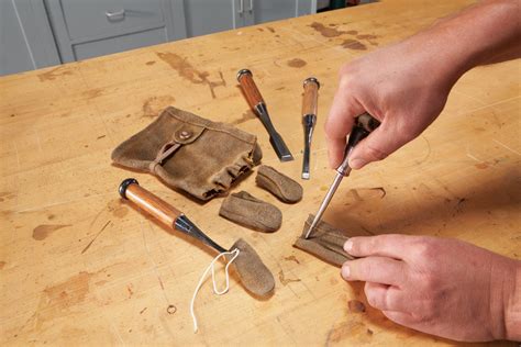 Glove Finger Chisel Protectors Popular Woodworking