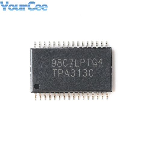 5pcs 1pc TPA3130D2DAPR TPA3130 TPA3130D2 HTSSOP 32 Class D Stereo Amplifier Chip IC Integrated