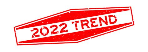 그런 지 레드 2022 트렌드 단어 육각형 고무 씰 스탬프 흰색 배경 2022년에 대한 스톡 벡터 아트 및 기타 이미지 2022년 개발 개선 Istock