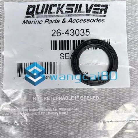 1pcs New For Mercury Outboard Transmission Shaft Oil Seal 26 43035 26