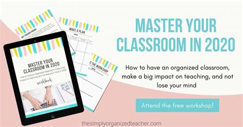 Components Of An Organized Elementary Classroom Classroom Organization Tips