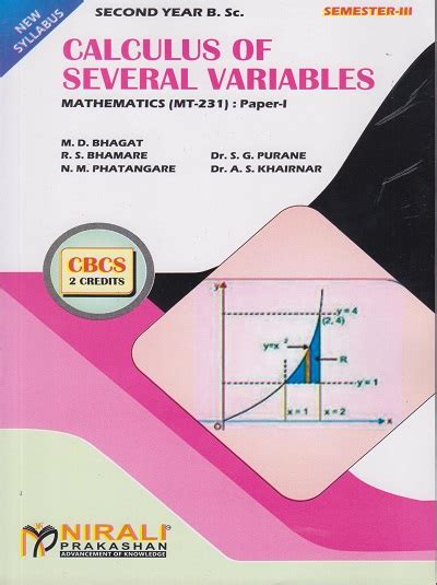Calculus Of Several Variables Mathematics Mt 231 Paper 1 Second