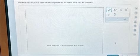 Solved Draw The Skeletal Structure Of A Cephatin Containing