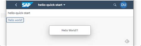 Sapui5 강좌 Quick Start 첫 Sample 따라하기 2022 Sap Space