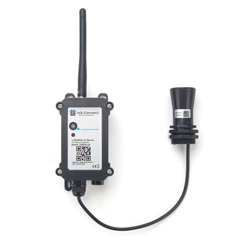 Lorawan Industrial Ultrasonic Range Sensor Iox Connect