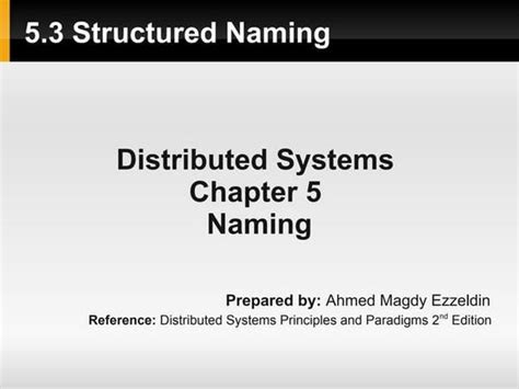 Naming In Distributed System Pdf