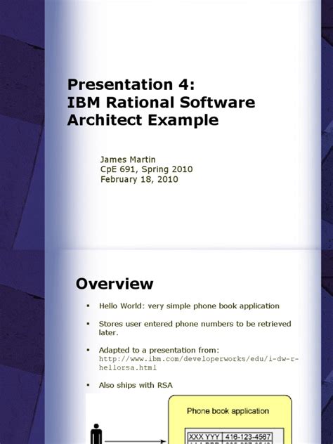 Ibm Rational Software Architectpresentation04 Use Case Unified