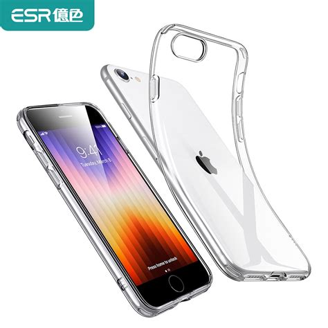 Esr億色 Iphone Se3se287 零感系列手機殼 剔透白 蝦皮購物