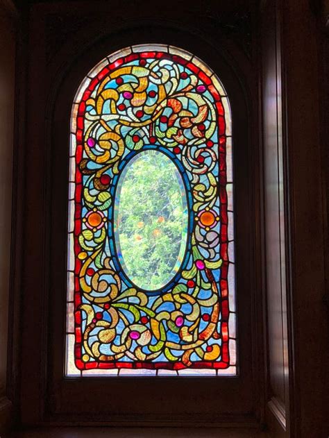 Stained Glass Window At Craigdarroch Castle