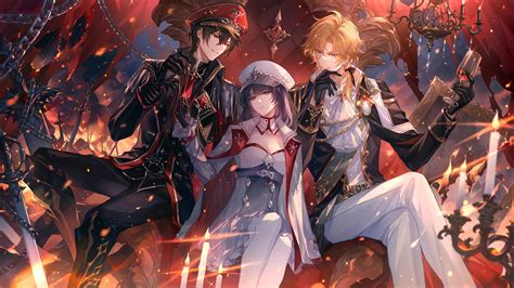 时空中的绘旅人 十日谈 绘卷壁纸 高清图片，堆糖，美图壁纸兴趣社区