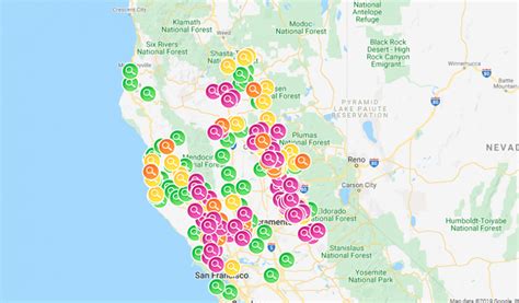 P G And E Power Outage Map Map