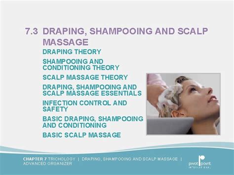 7 3 Draping Shampooing And Scalp Massage Draping