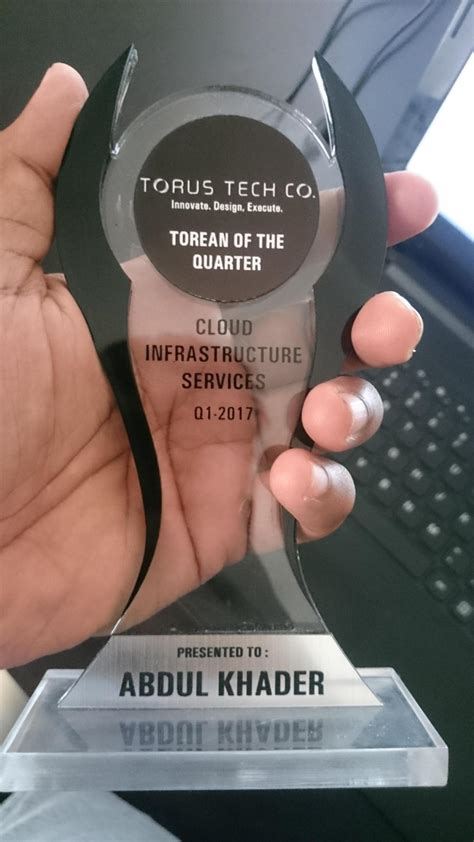 Abdul Khader K On Linkedin Happy To Share My First Recognition On