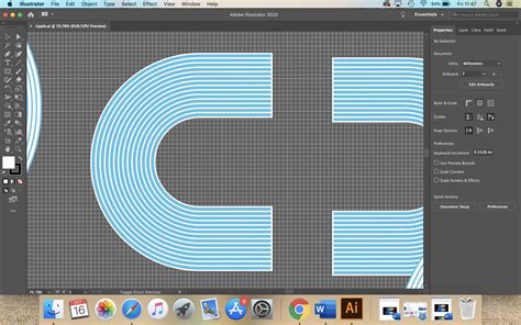 Hello Im Wanting To Create A Parallel Line Effect Ive Created A Shape And Used Offset Path