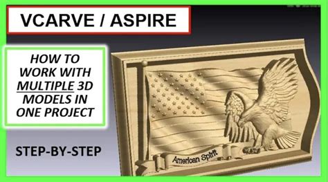 How To Do 3d Projects Tutorial W Vectric Vcarve And Aspire [for Cnc