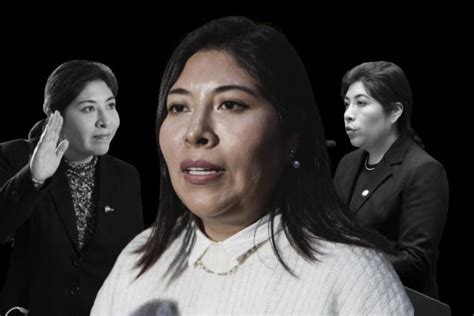 Betssy Chávez Señala Que No Tiene Planeado Fugarse La Razón