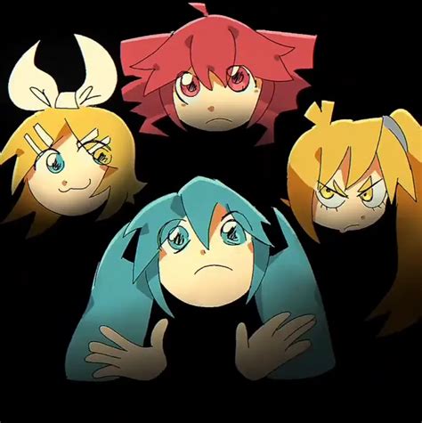 Hatsune Miku Kagamine Rin Kasane Teto And Akita Neru Vocaloid And More Drawn By