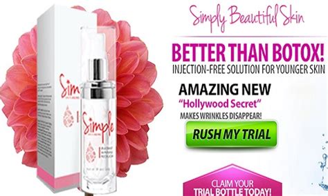 Simple Anti Aging Serum And Simple Eye Cream Combo Trial Review