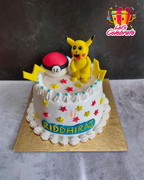 Lets Celebrate Pikachu Chocolate Truffle Pikachu